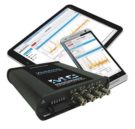 WEBDAQ 504 Internet Enabled Vibration Acoustic Data Logger Firetail DAQ