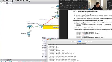 How To Configure Vpns Using Cisco Packet Tracer Part Four Youtube