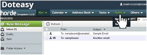 Accessing Your Emails Using Horde