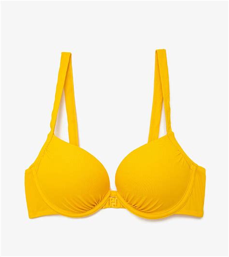 اشتري كوتون حمالة صدر بكيني بلون أصفر 6ستريت دولة الكويت