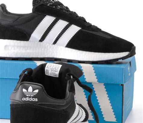 Adidas Retropy E5 Black White Кроссовки мужские замша сетка черно-белые ...
