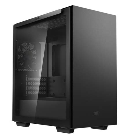 Pinklehub Deepcool Macube 110 Black Pc Case R Macube110 Bkngm1n G 1