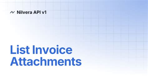 List Invoice Attachments Nilvera Api V1