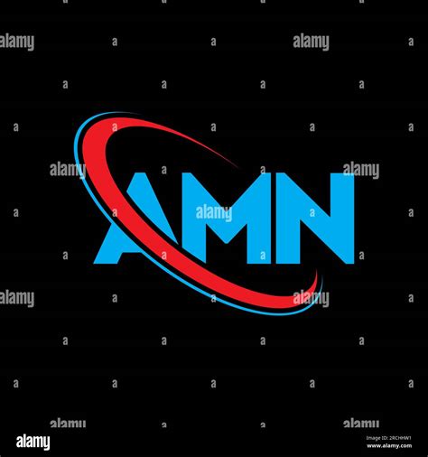 Amn Logo Amn Letter Amn Letter Logo Design Initials Amn Logo Linked With Circle And Uppercase