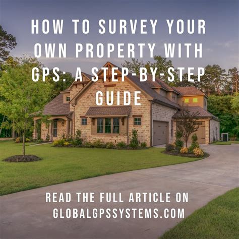 How To Survey Your Own Property With GPS A Step By Step Guide News Surveying Hub Community