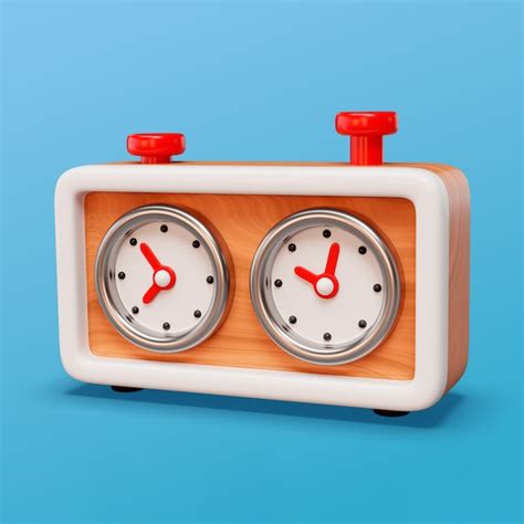 Free Psd 3d Rendering Of Game Timer