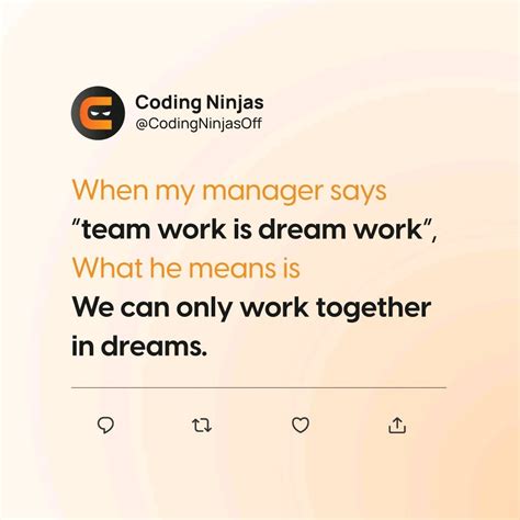 Coding Ninjas På Linkedin Managerlife Officememes Memeoftheday Teamworkdreamwork