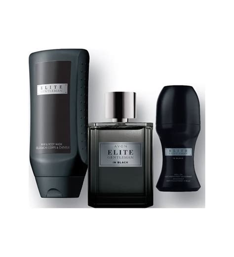 Avon Elite Gentleman In Black EDT 75 ml Erkek Parfüm Seti