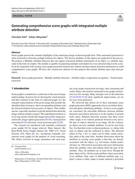 generating comprehensive scene graphs with integrated multiple