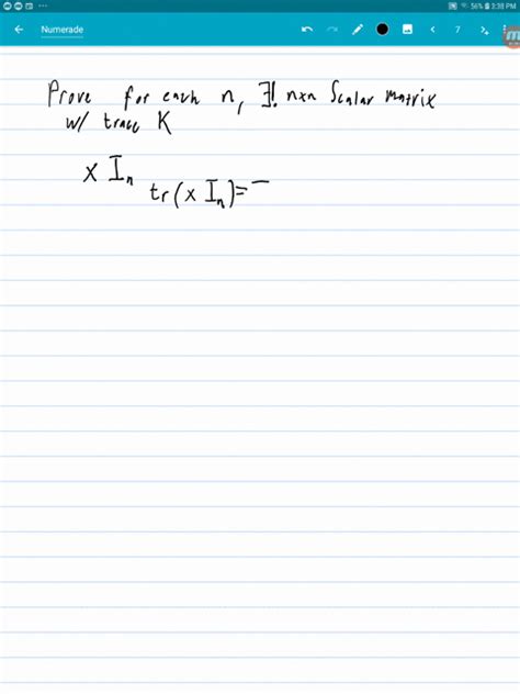 ⏩solved prove that if a and b are n ×n matrices then tr a b tr b