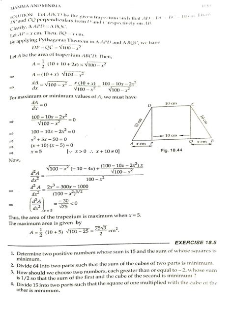 Maxima Minima Rd 185 Pdf Calculus Theoretical Computer Science