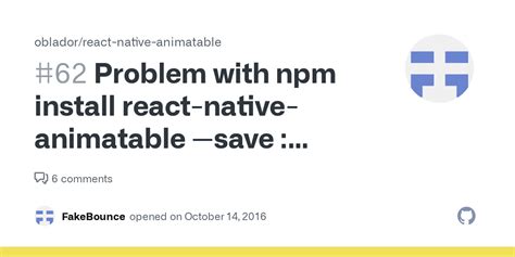 Problem With Npm Install React Native Animatable Save Unexpected Token Import · Issue 62