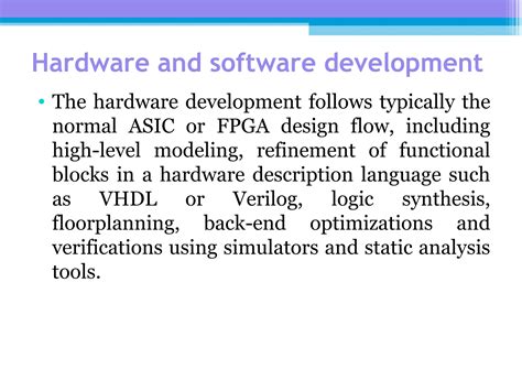 Processor Design Flow For Architecture Design Ppt