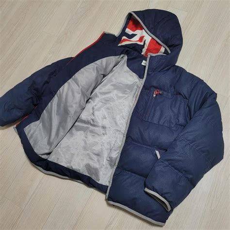리복 빈티지 올드스쿨 쉘 숏패딩 후드자켓 테크기어 95 헬로마켓