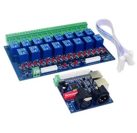 Wholesale CH Relay Switch Dmx Controller Relay Output DMX Relay Control Way Relay Switch