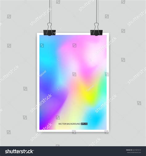 A4 A3 Format Poster Design Colorful Stock Vector Royalty Free 621501014 Shutterstock