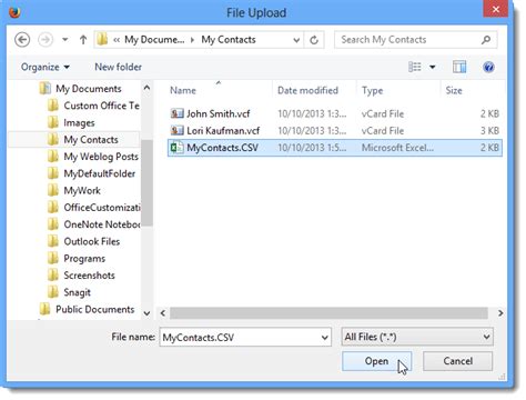 How To Import Contacts Into Outlook From Csv File Acanitro