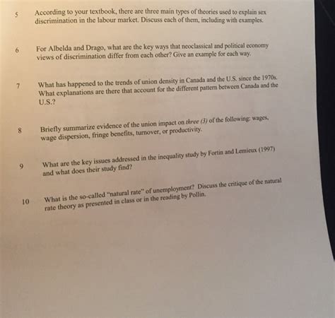 Solved According To Your Textbook There Are Three Main