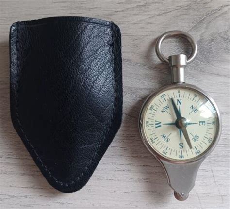 Vintage Ww2 German Opisometer Compass Map Measure Tool W Case