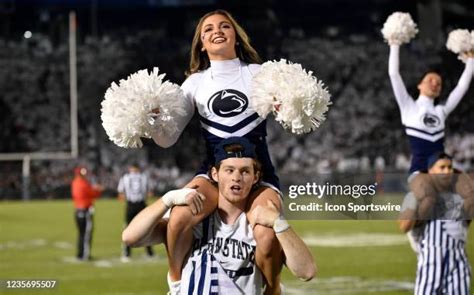 Penn State Cheerleaders Photos And Premium High Res Pictures Getty Images