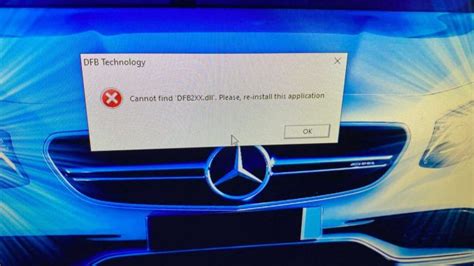 What Can I Do For Error Cannot Find ‘dfb2xxdii Obdiishop