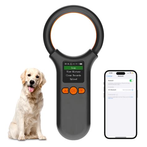 Pet Microchip Scanner Bluetooth Animal Microchip Tag Reader Scanner Three Ways To