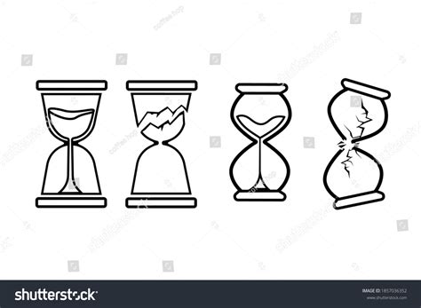 Computer Hourglass Icon Angry