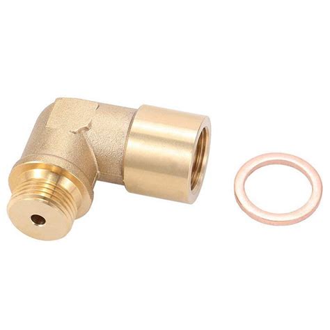 Angle 90° Lambda O2 Oxygen Sensor Extender Spacer For Decat Hydrogen Napa4003fuelfilter