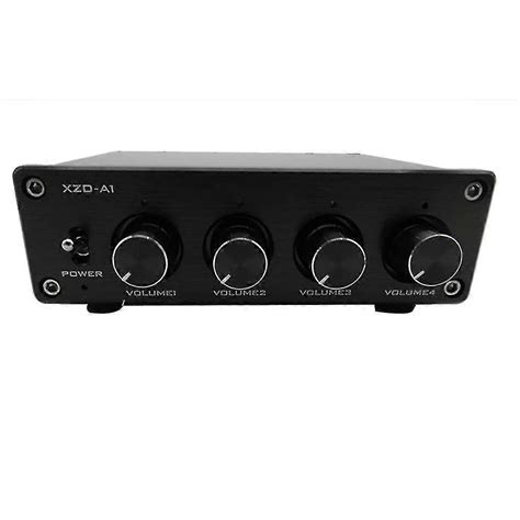 Hifi Lossless Input Output Rca Hub Audio Distributor Signal Selector Switch Source Switcher