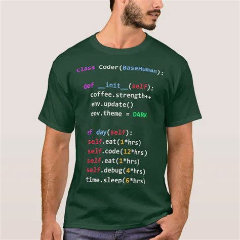 funny coding python class eat code sleep t shirt zazzle