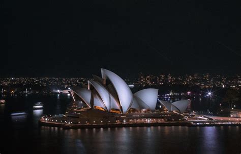 Sydney Opera House At Night