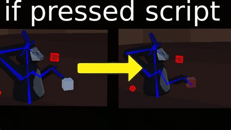 How To Make A If Pressed Script For Gtag Fangame Youtube