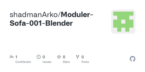 Github Shadmanarko Moduler Sofa 001 Blender