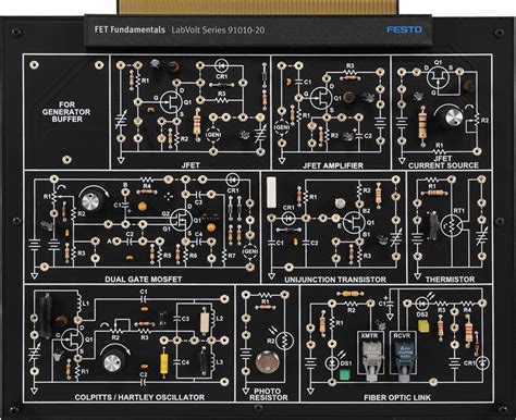 Labvolt Series By Festo Didactic Fet Fundamentals Facet Board 91010 20