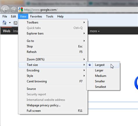 How Do I Increase The Font Size In My AOL Mail Box And In The Finance Drop Down