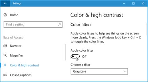 How To Enable Color Filters To Read The Screen More Clearly On Windows