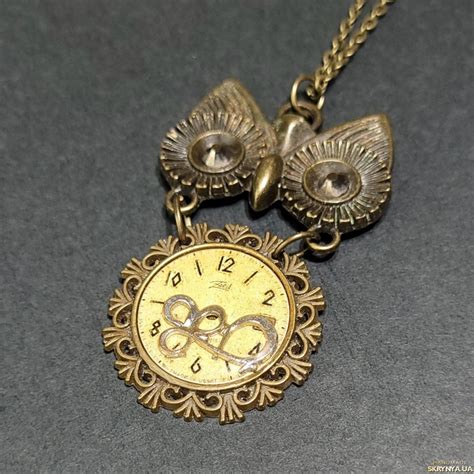 Купити Кулон Сова у стилі стімпанк Steampunk Skrynya Ua