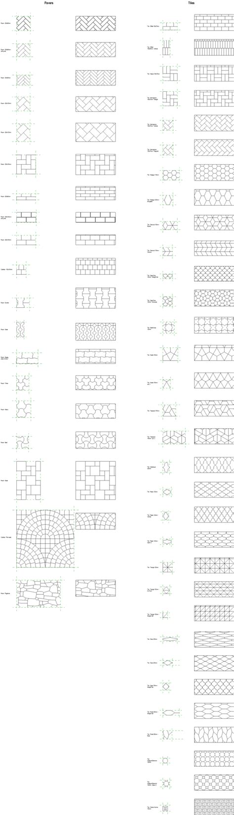 revit fill patterns paversandtiles collection screenshot 2