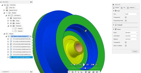 Cam Issue Boring Inside A Groove Autodesk Community