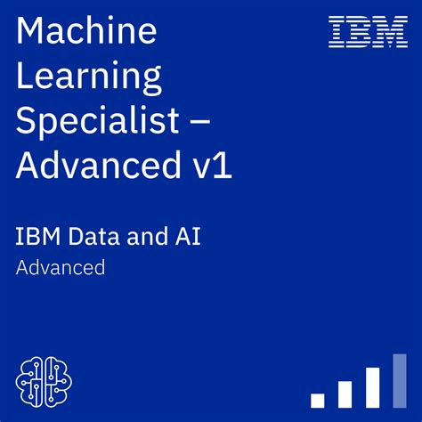 ibm machine learning specialist advanced credly