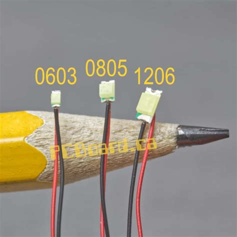 Prewired Smd 0603 Leds For 8 15v Ultra Small Many Colors