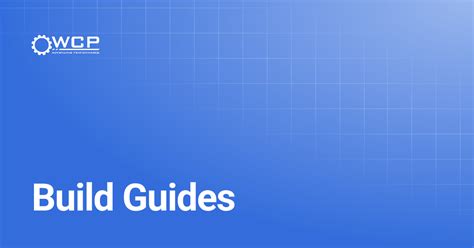 Build Guides Frc Build System