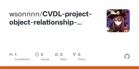 GitHub Wsonnnn CVDL Project Object Relationship Detection