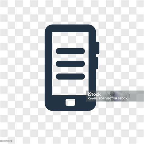투명 한 배경 스마트폰 투명도 로고 디자인에 고립 된 스마트폰 벡터 아이콘 0명에 대한 스톡 벡터 아트 및 기타 이미지 0명 로고 메시지 Istock