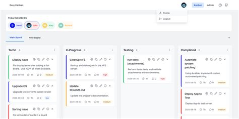 Github Drenliaeasy Kanban Simple And Easy Kanban Web Application Built With React Ts With