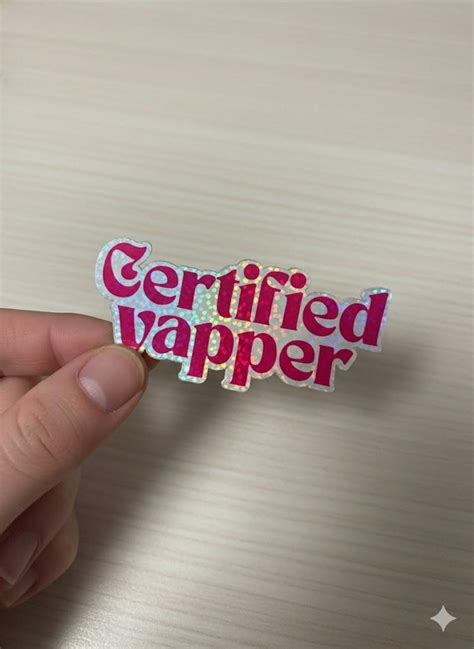 Certified Yapper Sticker Funny Meme Sticker Talkative Personality