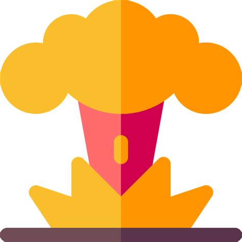 Explosion Basic Rounded Flat Icon