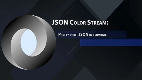 json color stream pretty print json in terminal