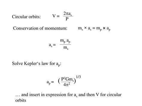 Ppt Radial Velocity Detection Of Planets I Techniques Powerpoint Presentation Id4527357