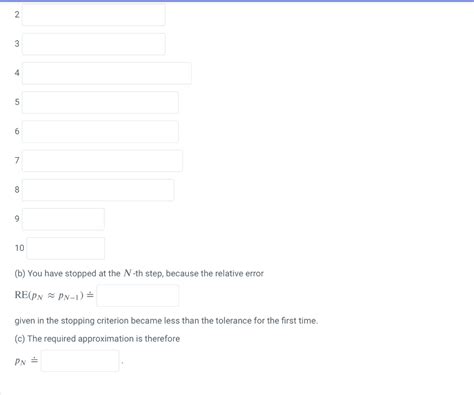 solved bisection method consider the function 1 f x x